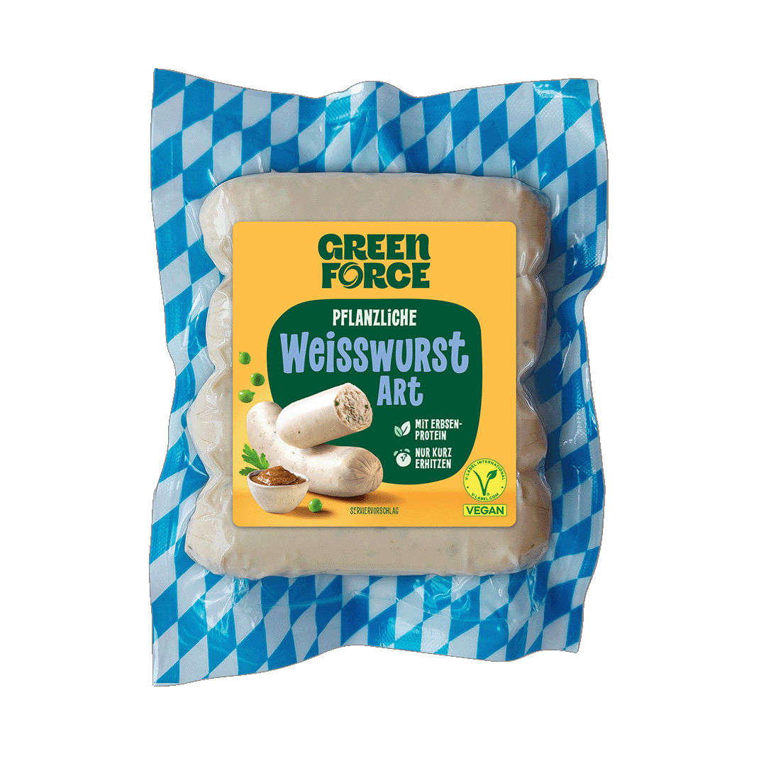 Vegane Weißwurst: Das Original auf Erbsenbasis