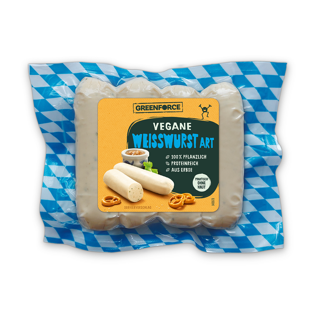Vegane Weißwurst: Das Original auf Erbsenbasis